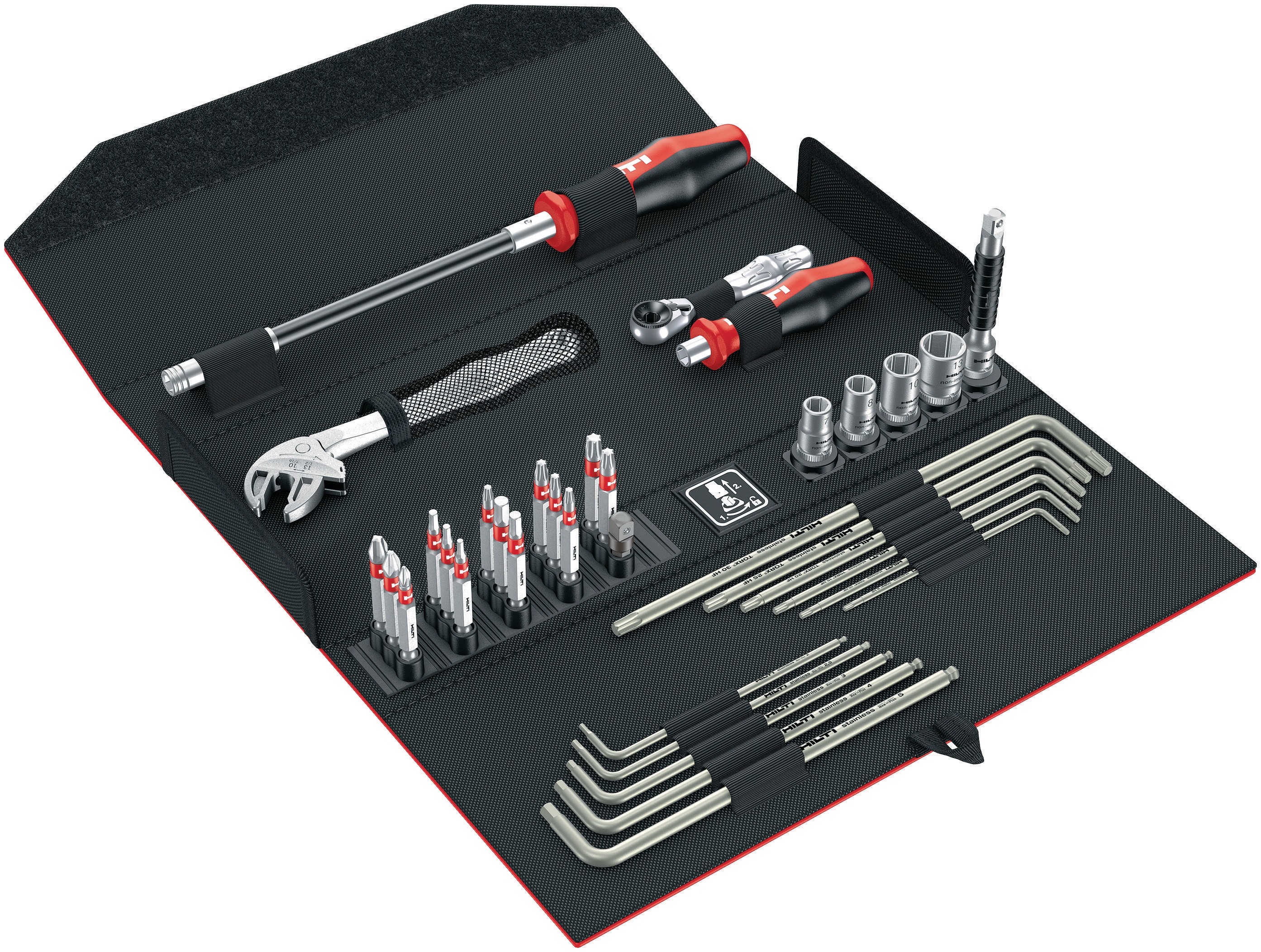 Kit d'outils à main S-TK (universel) - Embouts et douilles - Hilti Belgique
